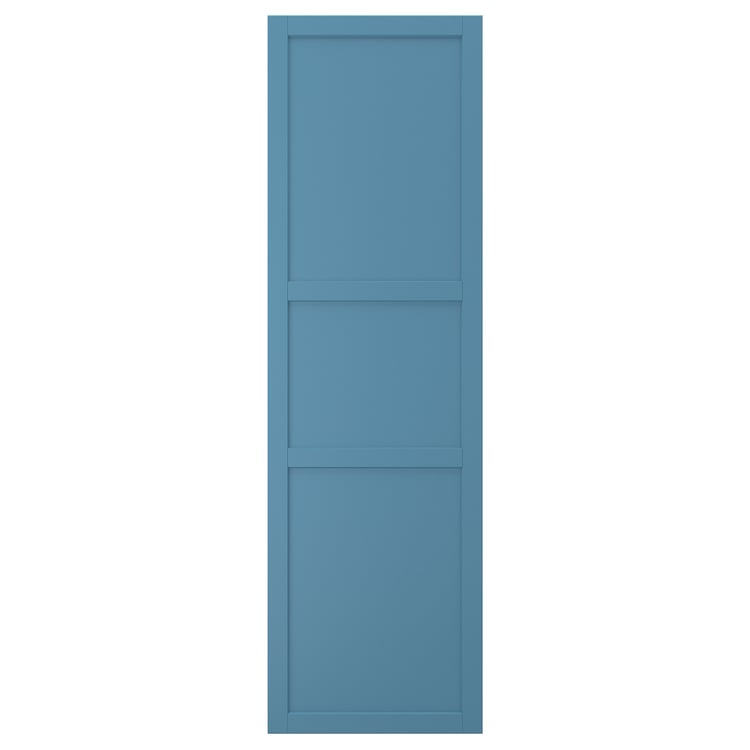 LERHYTTAN deur, blauw, 60x200 cm - IKEA