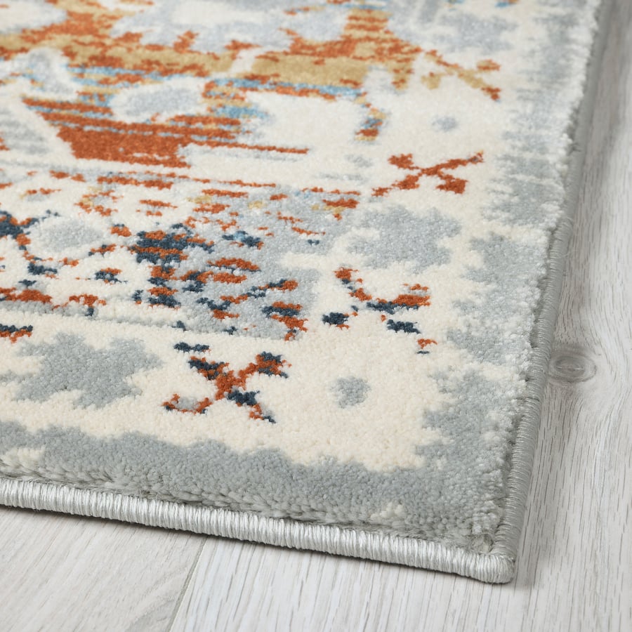 RANDBÖL vloerkleed, laagpolig, veelkleurig, 160x235 cm - IKEA