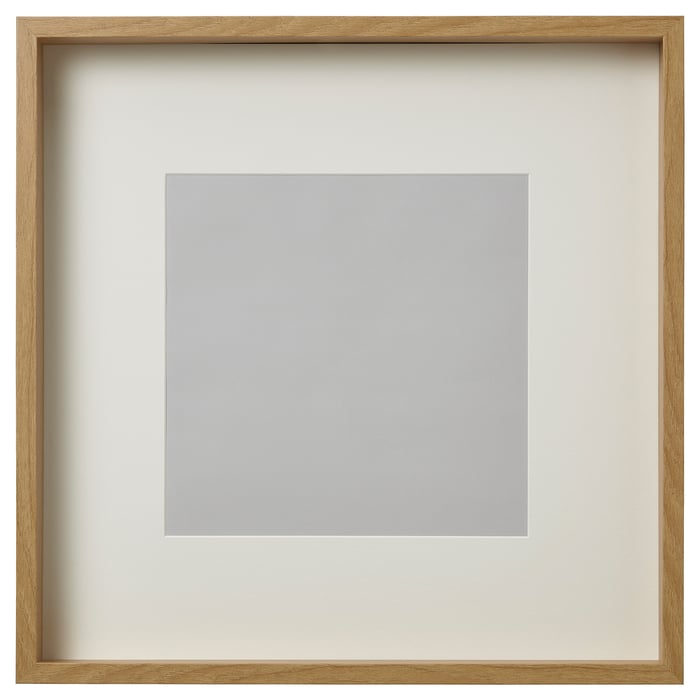 SANNAHED fotolijst, eikenpatroon, 50x50 cm - IKEA