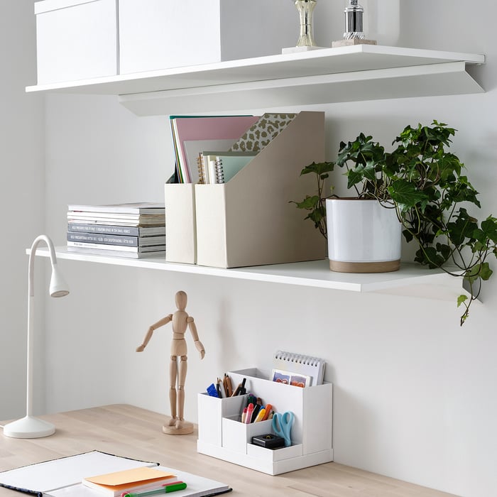 Lectuurbakken van hout, karton en metaal - IKEA