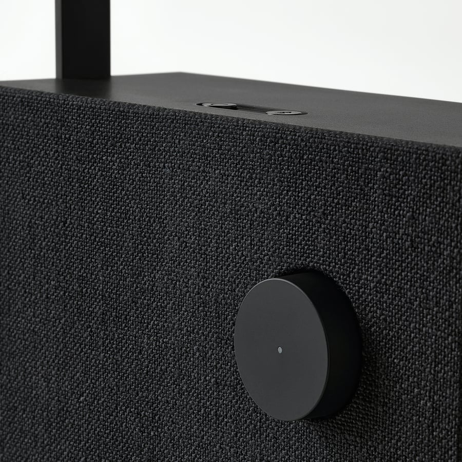VAPPEBY bluetooth-speaker, gen 3/zwart, 20x20 cm - IKEA