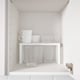 Plankinzet, VARIERA, wit, 32x13x16 cm - IKEA
