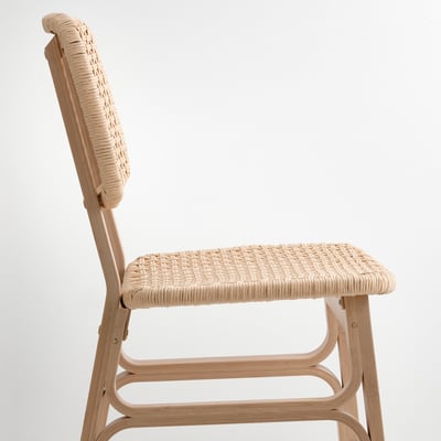 VOXLÖV Eetkamerstoel, licht bamboe - IKEA