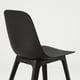 VOXLÖV / ODGER tafel en 4 stoelen, bamboe/antraciet, 180x90 cm - IKEA