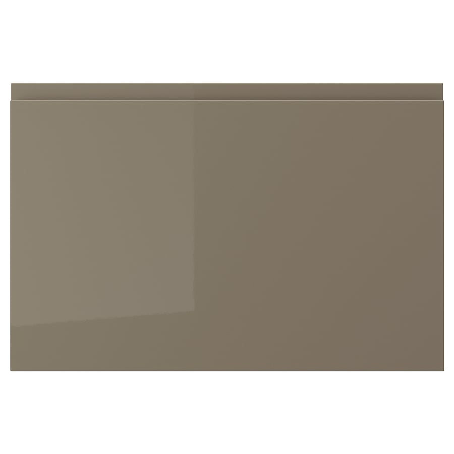 VOXTORP ladefront, hoogglans donker grijsbruin, 60x40 cm - IKEA