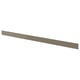 VOXTORP plint, hoogglans donker grijsbruin, 213x11 cm - IKEA