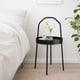 BURVIK side table, black, 38 cm - IKEA Norway