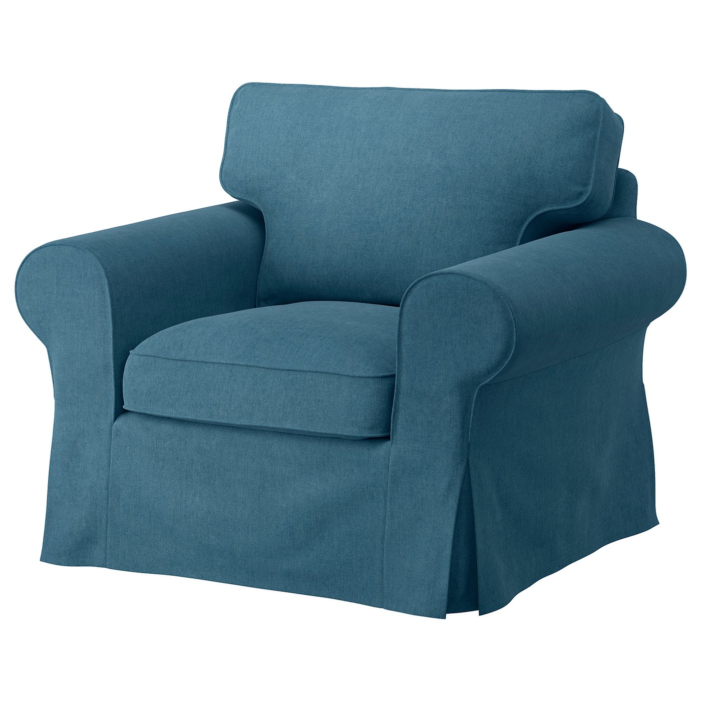 EKTORP cover for armchair, Tallmyra blue - IKEA Norway