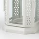 ENRUM lantern for tealight, in/outdoor, white, 22 cm - IKEA Norway