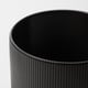GRADVIS plant pot, in/outdoor black, 15 cm - IKEA Norway