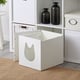 KALLAX cat house, white, 33x33 cm - IKEA Norway