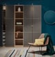 MERÅKER door, dark grey, 50x229 cm - IKEA Norway