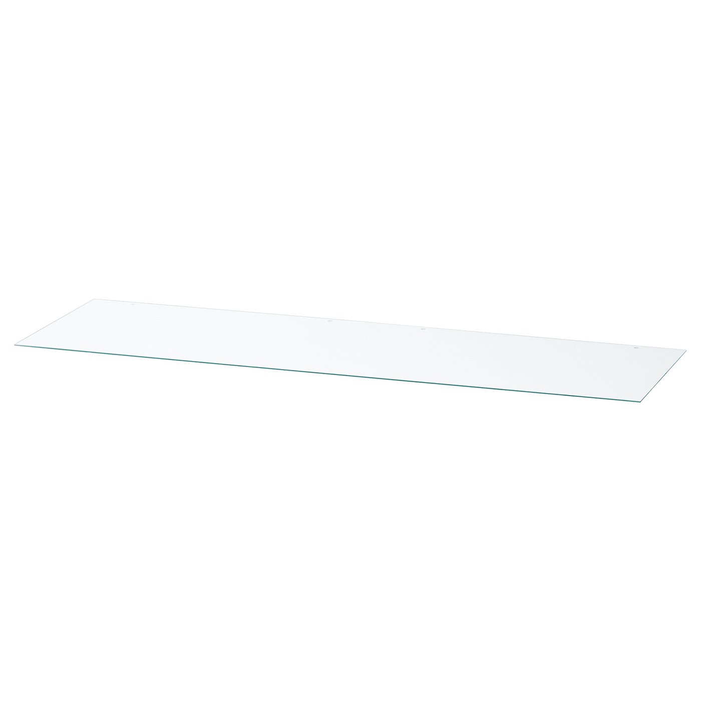 NORDLI glass top, transparent, 160x47 cm - IKEA Norway