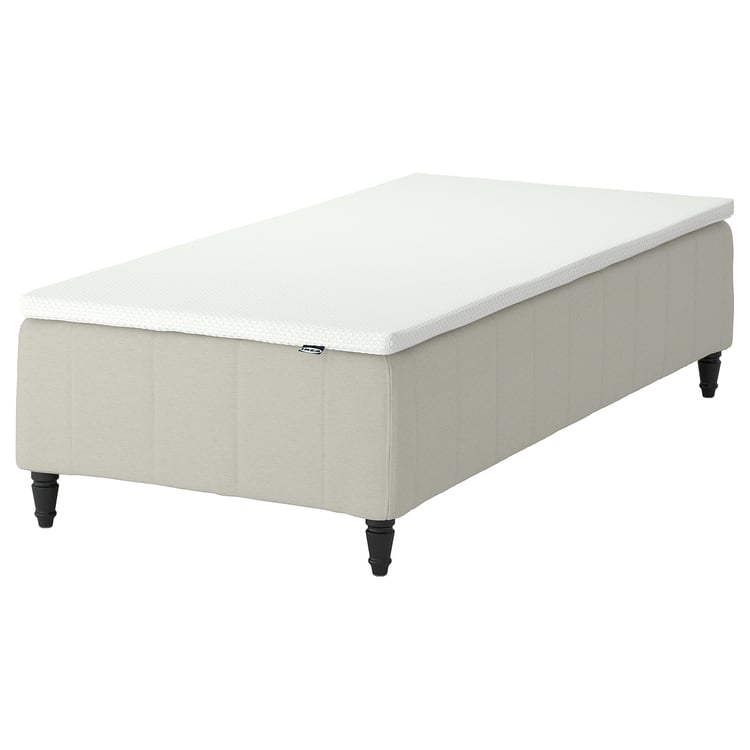 RÅHOLMAR pocket spring mattress bse, 5 zones, incl leg and mattress pad ...