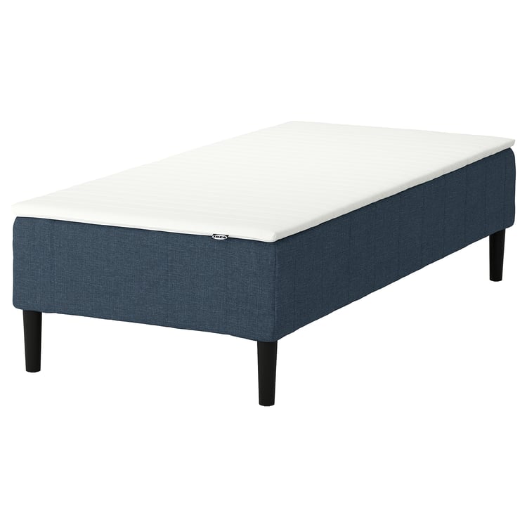RENFJÄLLET pocket spring mattress base, incl leg and mattress pad ...