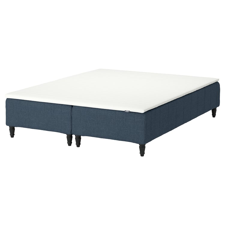 RENFJÄLLET pocket spring mattress base, incl leg and mattress pad ...