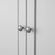 SUNDVIK wardrobe, grey, 80x50x171 cm - IKEA Norway