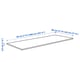VRENA custom made worktop, oak/veneer, 30-45x2.8 cm - IKEA Norway