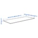 VRENA custom made worktop, oak/veneer, 63.6-125x2.8 cm - IKEA Norway