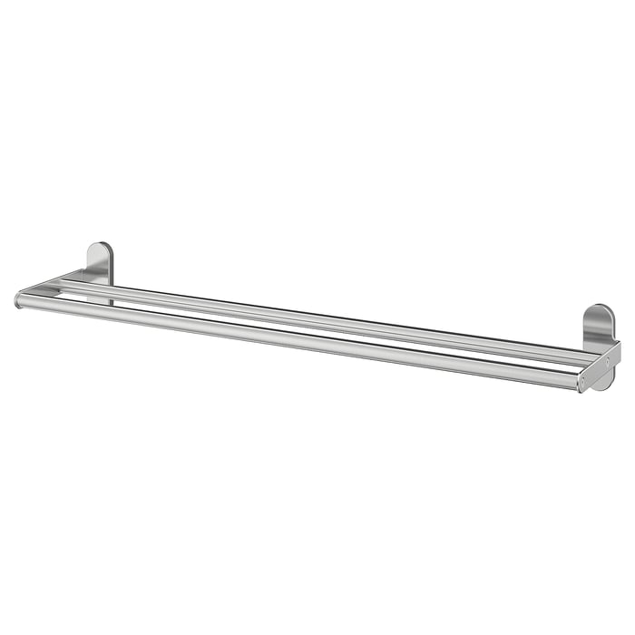 BROGRUND Knagg, rustfritt stål - IKEA