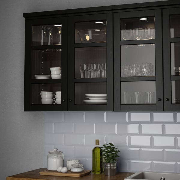 MITTLED LED-spotlight, dimbar svart - IKEA