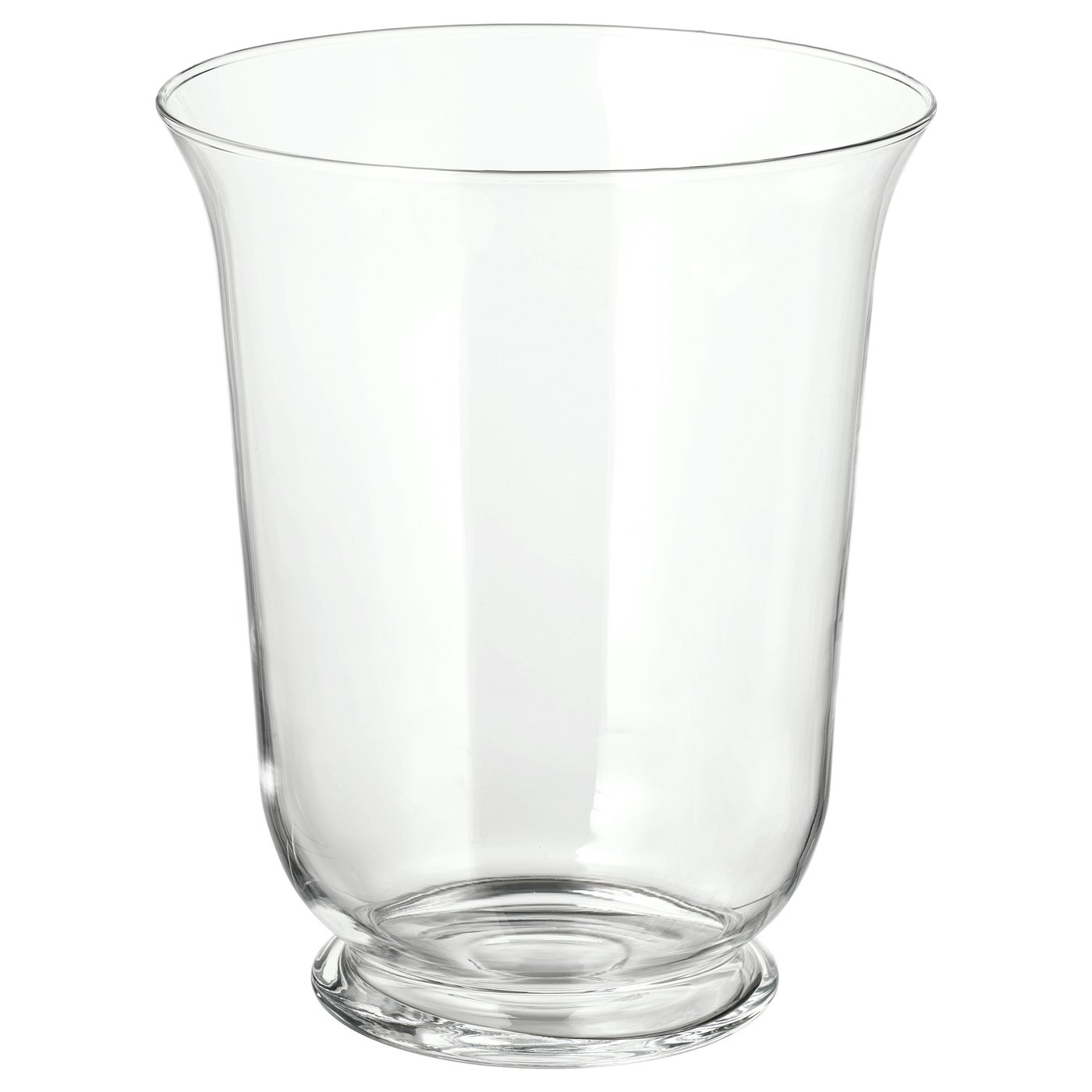 POMP vase/lykt, klart glass, 28 cm - IKEA