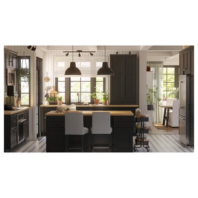 RÅSKOG trillebord, svart, 35x45x77 cm - IKEA