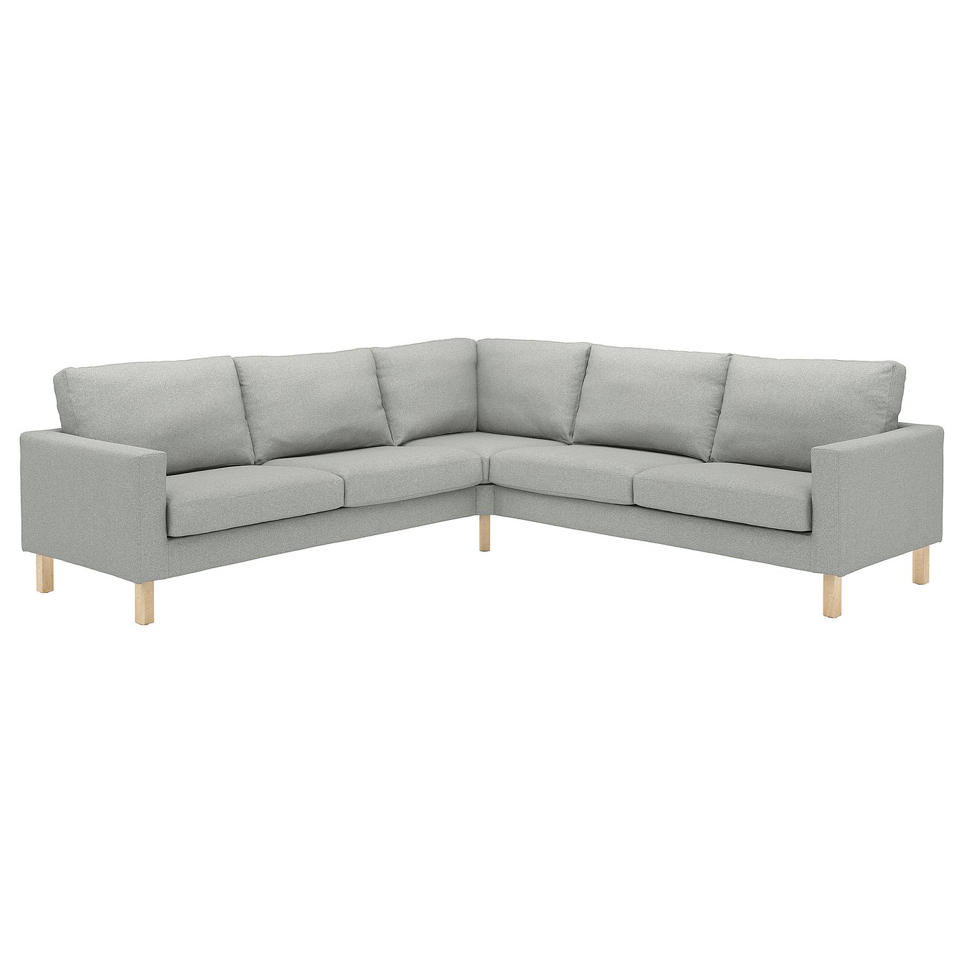 SALTSJÖBADEN hjørnesofa, 4-seters, Tonerud grå - IKEA