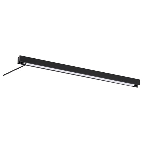 SILVERGLANS LED-lyslist for bad, dimbar antrasitt, 40 cm - IKEA