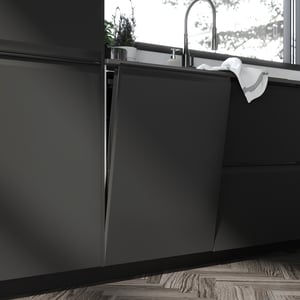 UPPLÖV Dør, matt antrasitt, 60x60 cm - IKEA