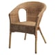 AGEN chair, rattan/bamboo - IKEA
