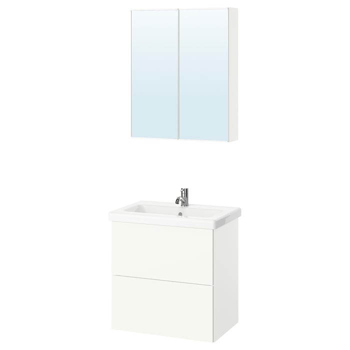 ENHET bathroom, white, 64x43x65 cm - IKEA