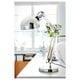 FORSÅ work lamp, nickel-plated - IKEA