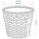 FRIDFULL plant pot, water hyacinth, 12 cm - IKEA