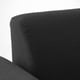 HEMLINGBY 2-seat sofa, Knisa dark grey - IKEA
