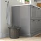 KNODD bin with lid, grey, 16 l - IKEA