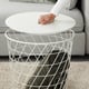 KVISTBRO storage table, white, 44 cm - IKEA