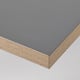 LAGKAPTEN / ADILS desk, grey/wood effect black, 140x60 cm - IKEA