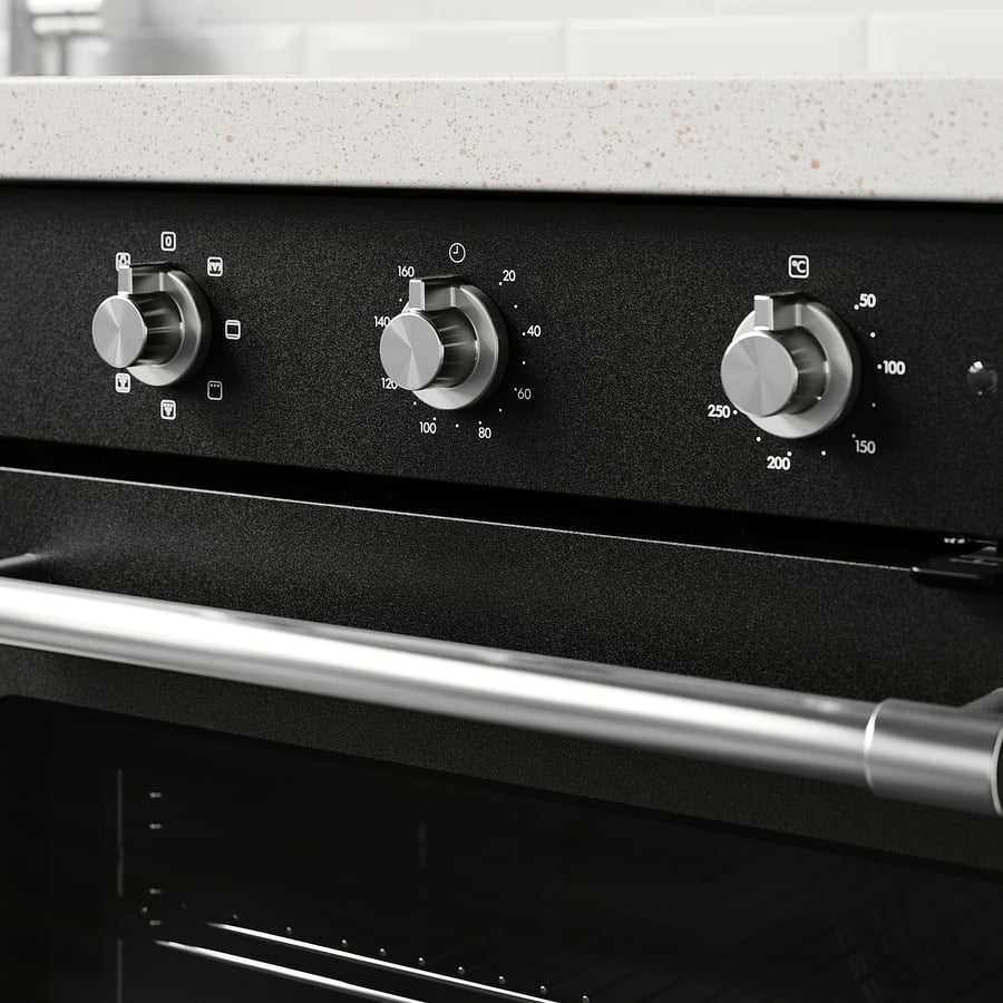 MATTRADITION forced air oven, IKEA 300 black - IKEA