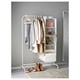 MULIG clothes rack, white, 99x152 cm - IKEA