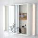 NYSJÖN mirror cabinet, white, 50x60 cm - IKEA