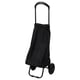 RADARBULLE shopping bag on wheels, black, 33x24x68 cm/38 l - IKEA