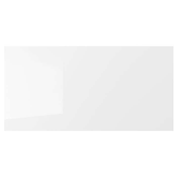 RINGHULT drawer front, high-gloss white, 80x40 cm - IKEA