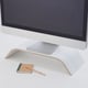 SIGFINN monitor stand, fixed height, white - IKEA