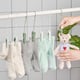 SLIBB hanging clothes peg, green - IKEA