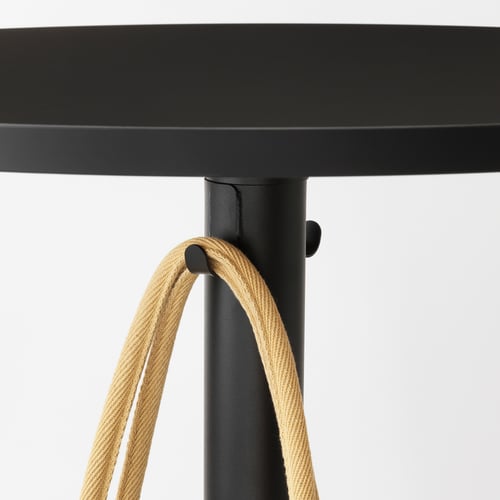 STENSELE bar table, anthracite/anthracite, 70 cm - IKEA
