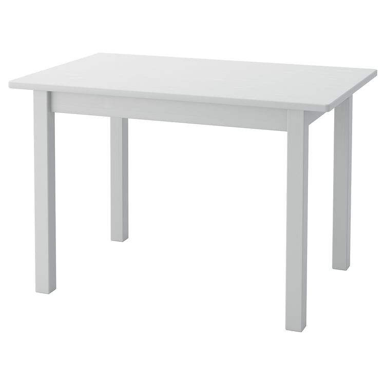 SUNDVIK children's table, grey, 76x50 cm - IKEA