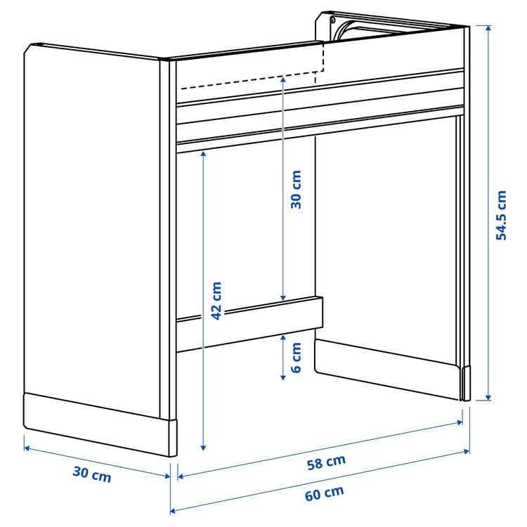 TITTEBO tambour storage f small appliances, black, 60 cm - IKEA