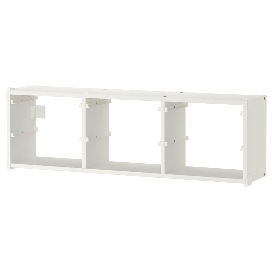 TROFAST wall storage, white, 99x30 cm - IKEA