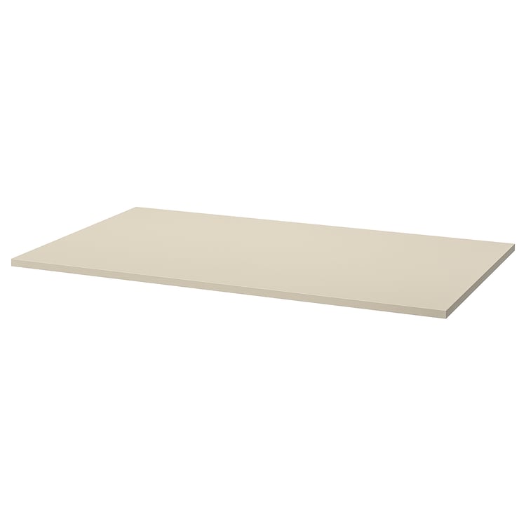 TROTTEN table top, beige, 120x70 cm - IKEA